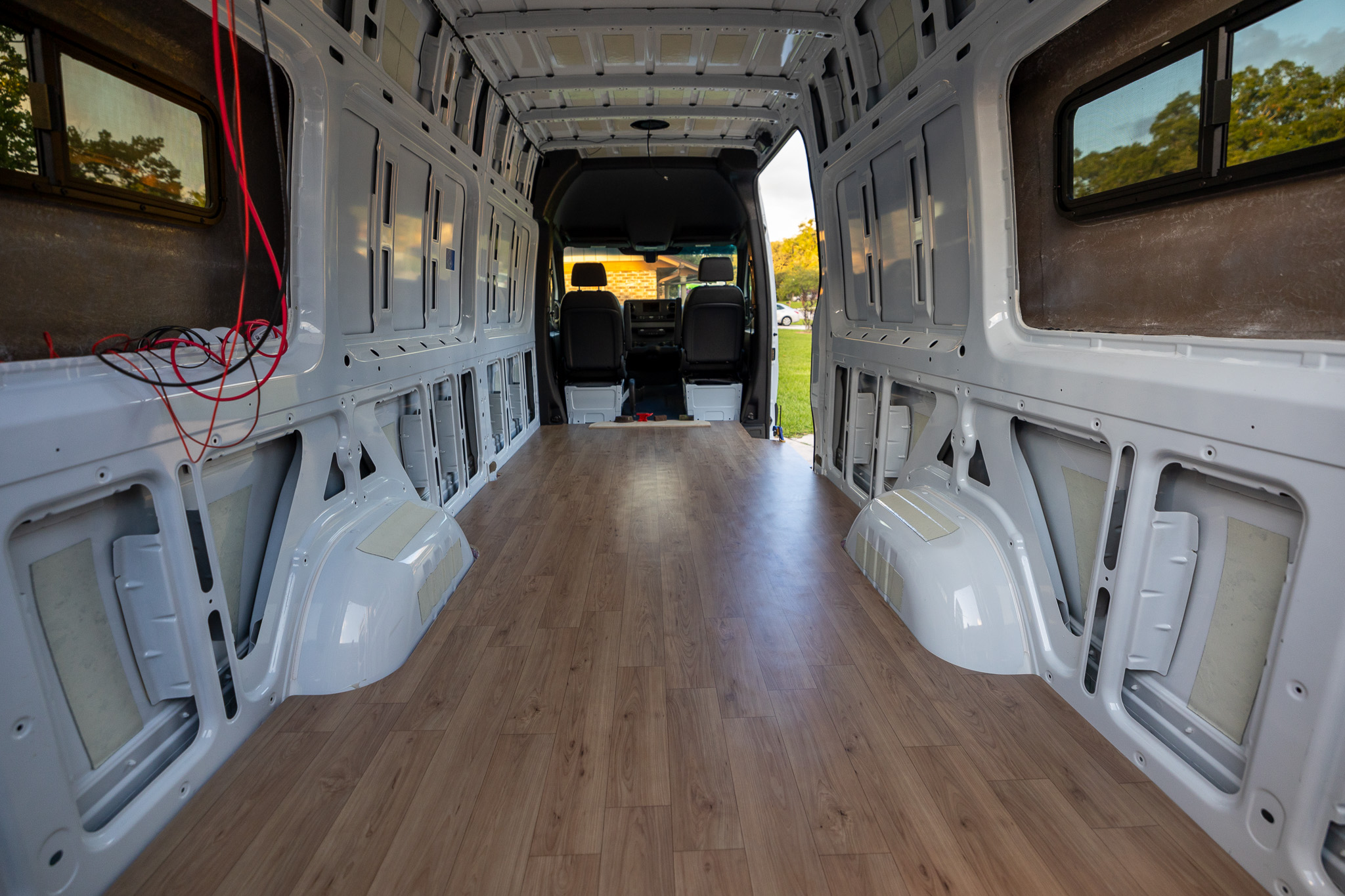 Our SIMPLE, INSULATED, and BEAUTIFUL Camper Van Floor | Scho & Jo