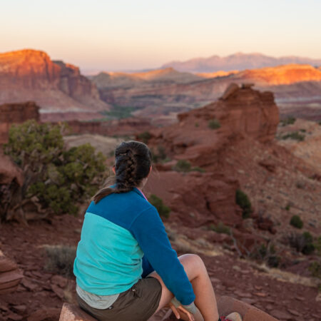 Capitol Reef's Best Sunset Spot: Sunset Point Overlook