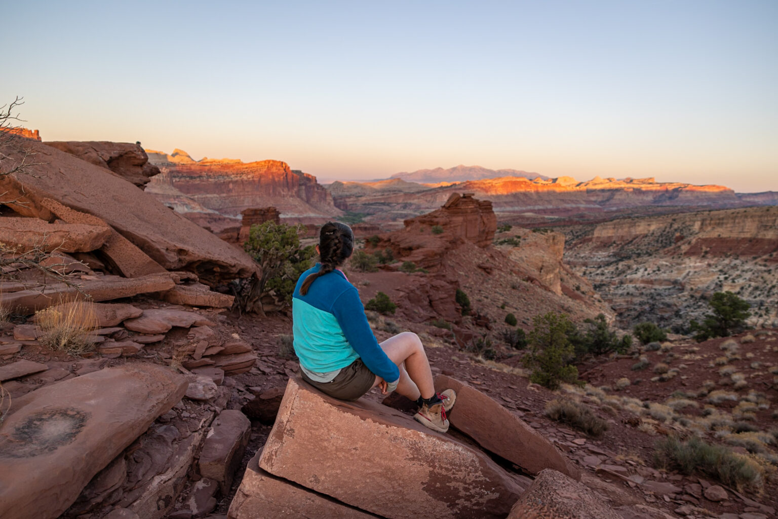 Capitol Reef's Best Sunset Spot: Sunset Point Overlook